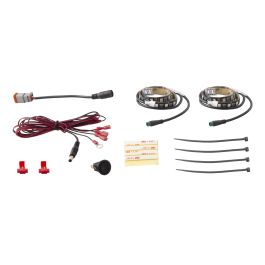 2-Piece Multicolor Footwell LED Kit